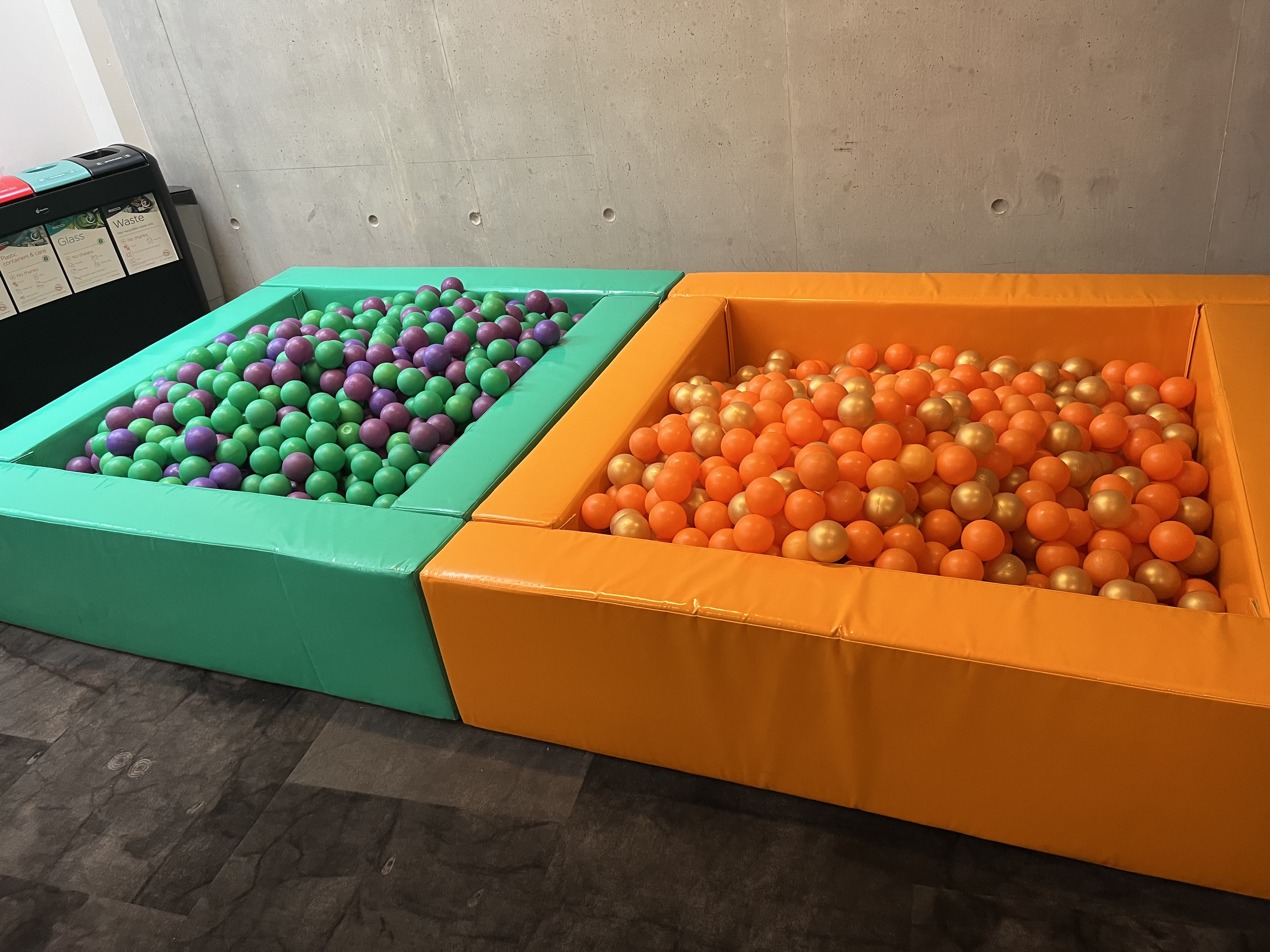 Green & Purple Ball Pond Hire | London Children's Soft Play Party