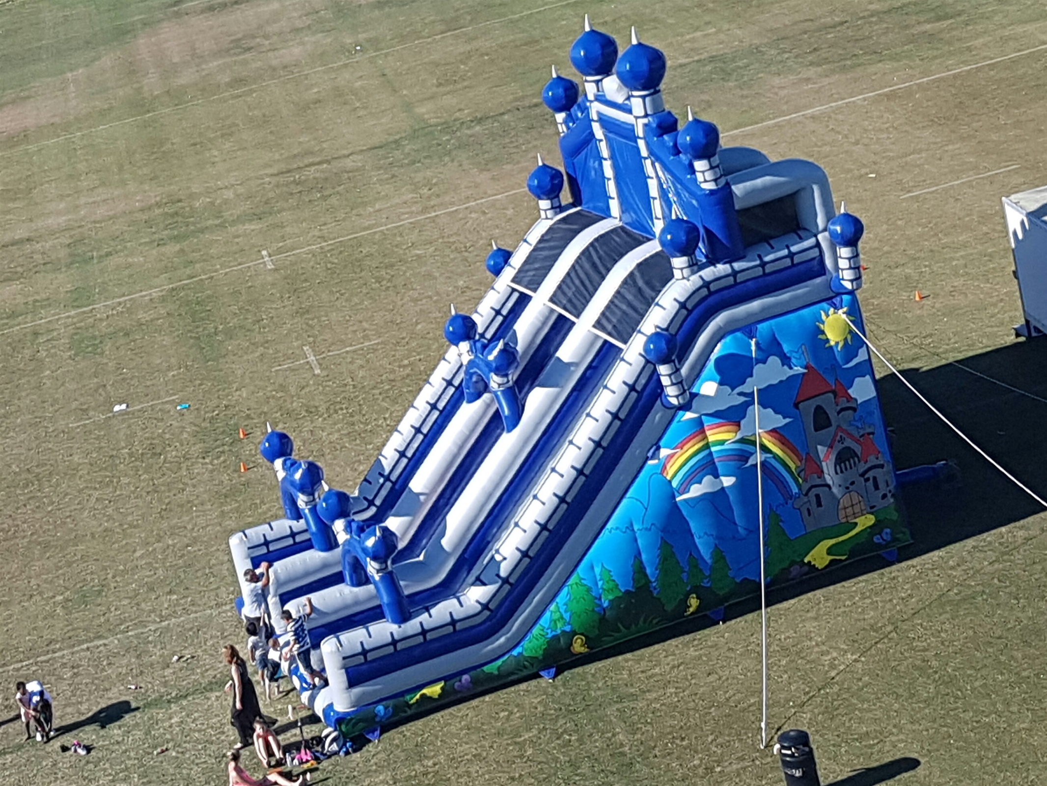 Medievil Super Slide - Rodeo Bull Hire in Essex, London & Nationwide