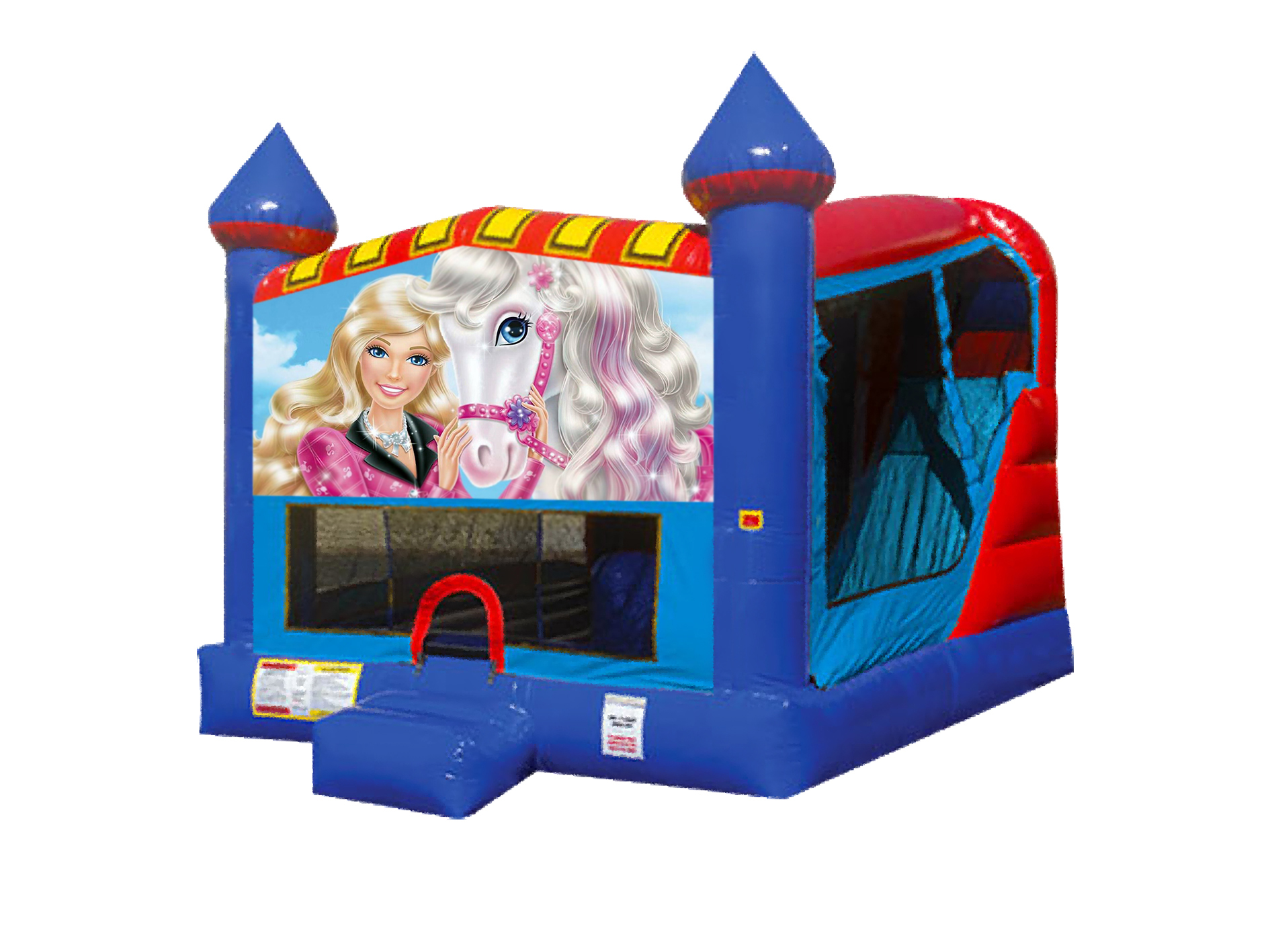 Barbie Themed Bouncy Castle - Bouncy Castle Hire Auckland