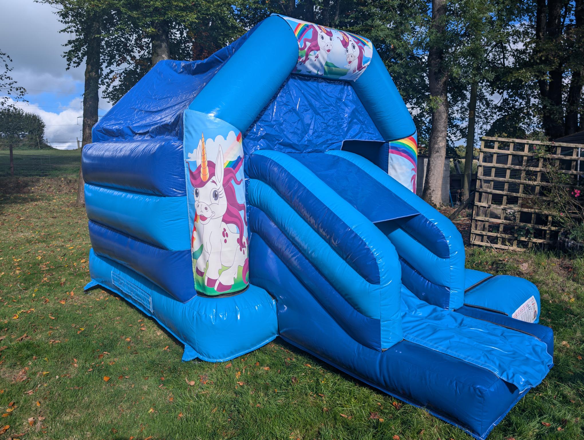 Front Slide Combo - Bouncy Castle Hire in North Devon | Slide and Play