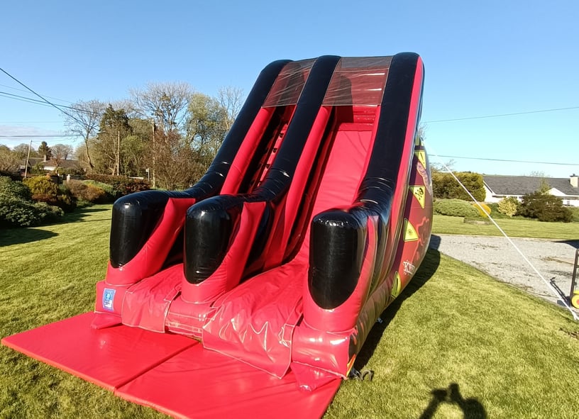 Toxic Inflatable Slide Hire | Kinsale, Carrigaline, Cork City & More