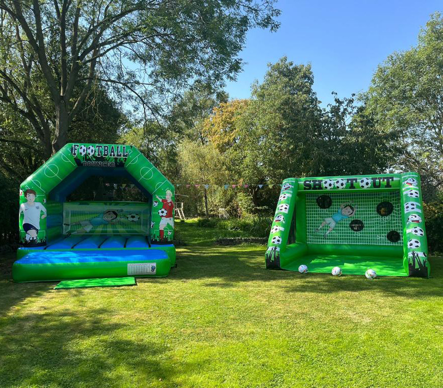 Football Bouncer Castle - Inflatable, Bouncy Castle, Entertainment ...