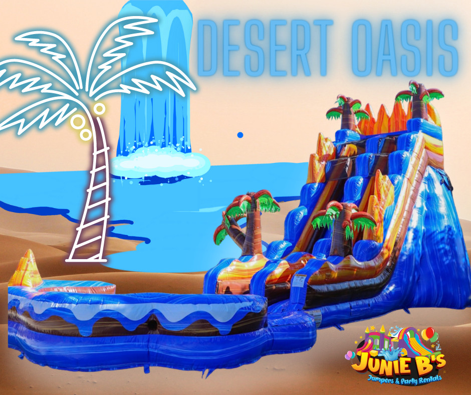 22' Desert Oasis - Waterslide, Bounce house, Obstacle Course Rentals in ...