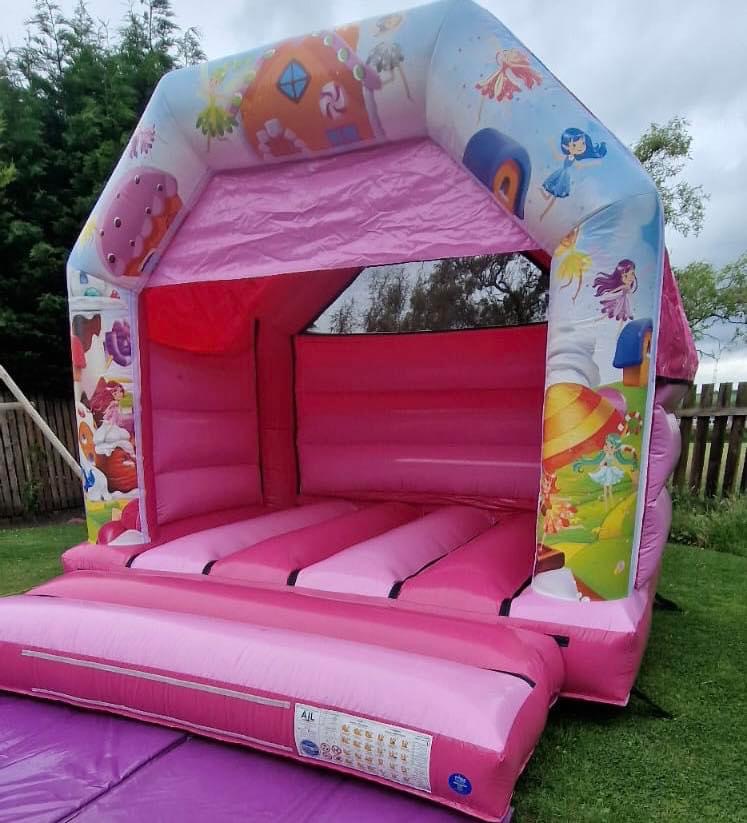 Candyland fairies Bouncy Castle - Bouncy Castle Hire & Children's ...