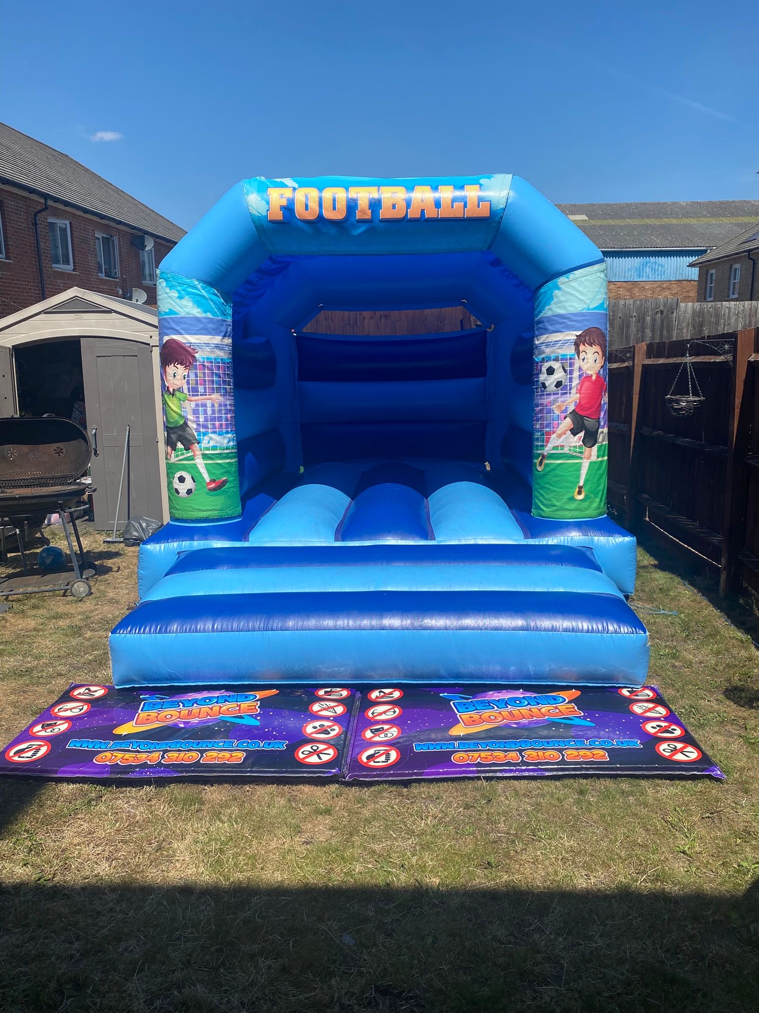 Football Bouncy Castles - Bouncy Castle Hire in Gillingham, Chatham ...