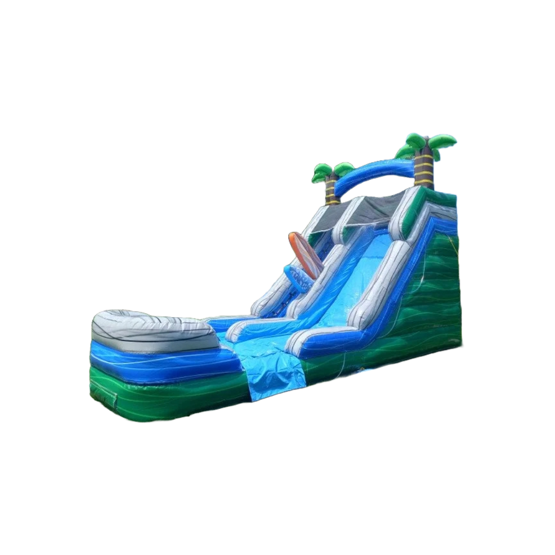 16' Tropical Surf Slide - Bounce House Rentals in New Jersey | Walkin ...