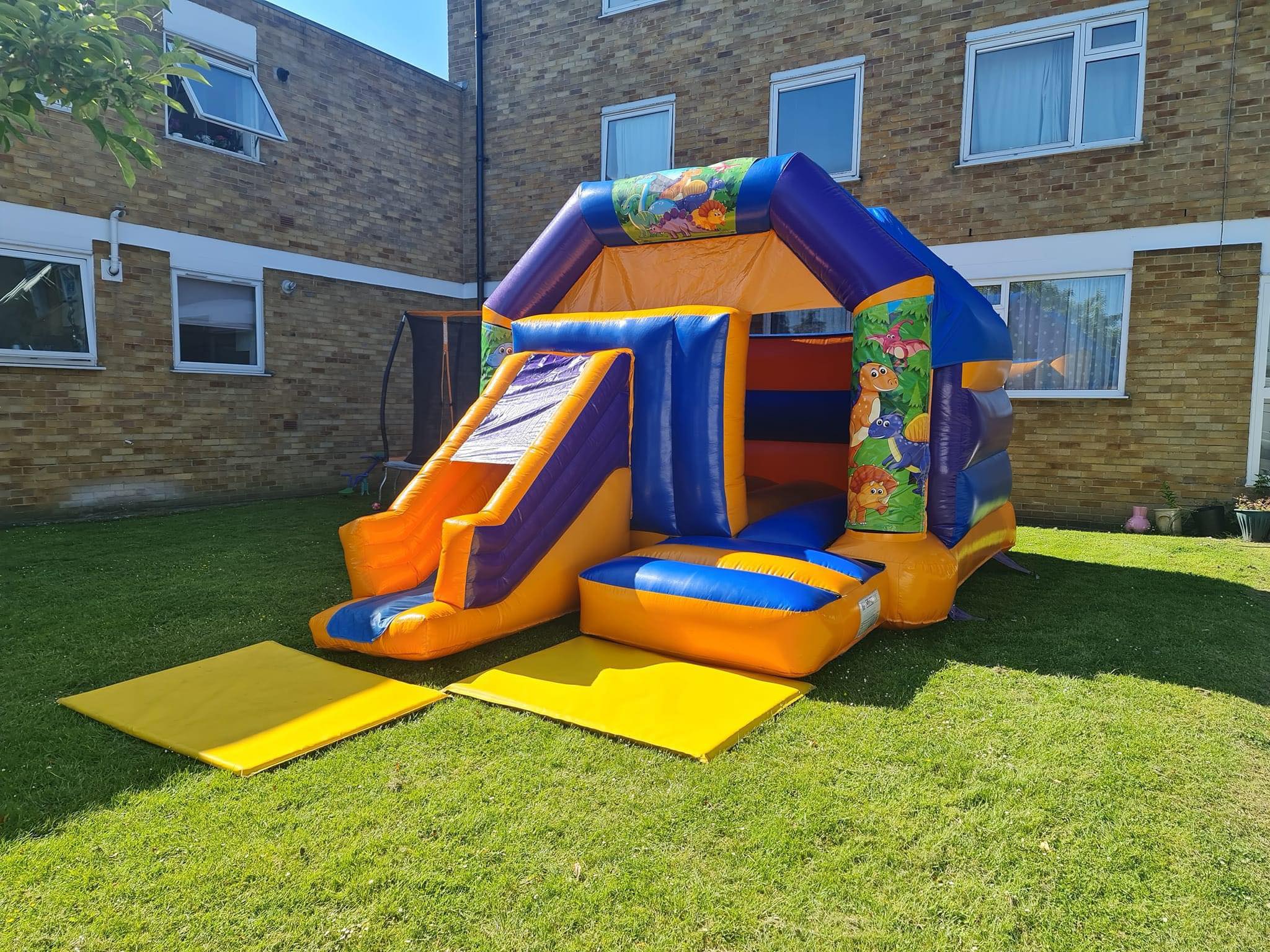 Slide Combi Dinosaur Castle - Inflatables Hire in London, greenwich ...