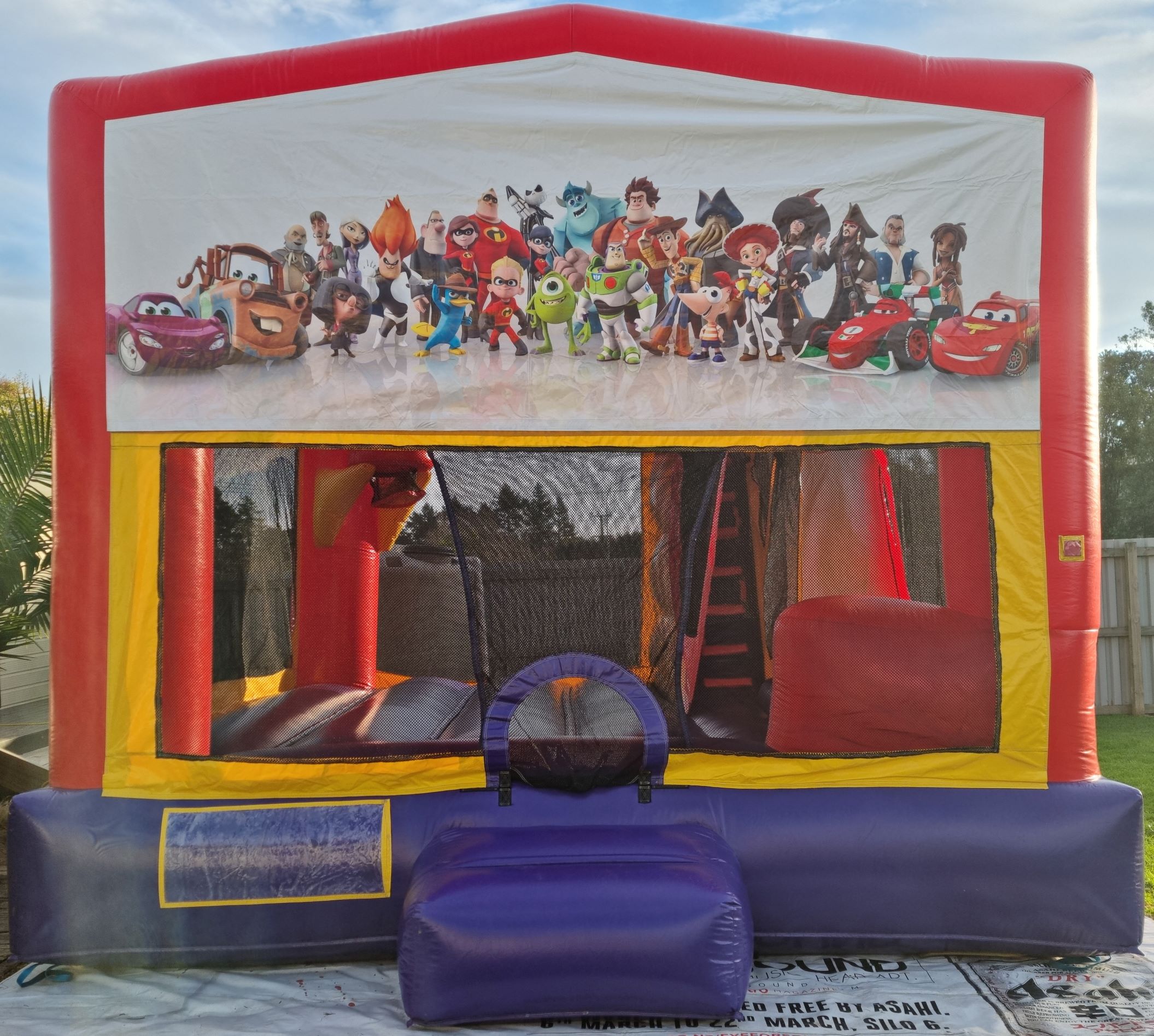 PIXAR Jump N Slide Bouncy Castle - Best Hire service in Auckland, New ...