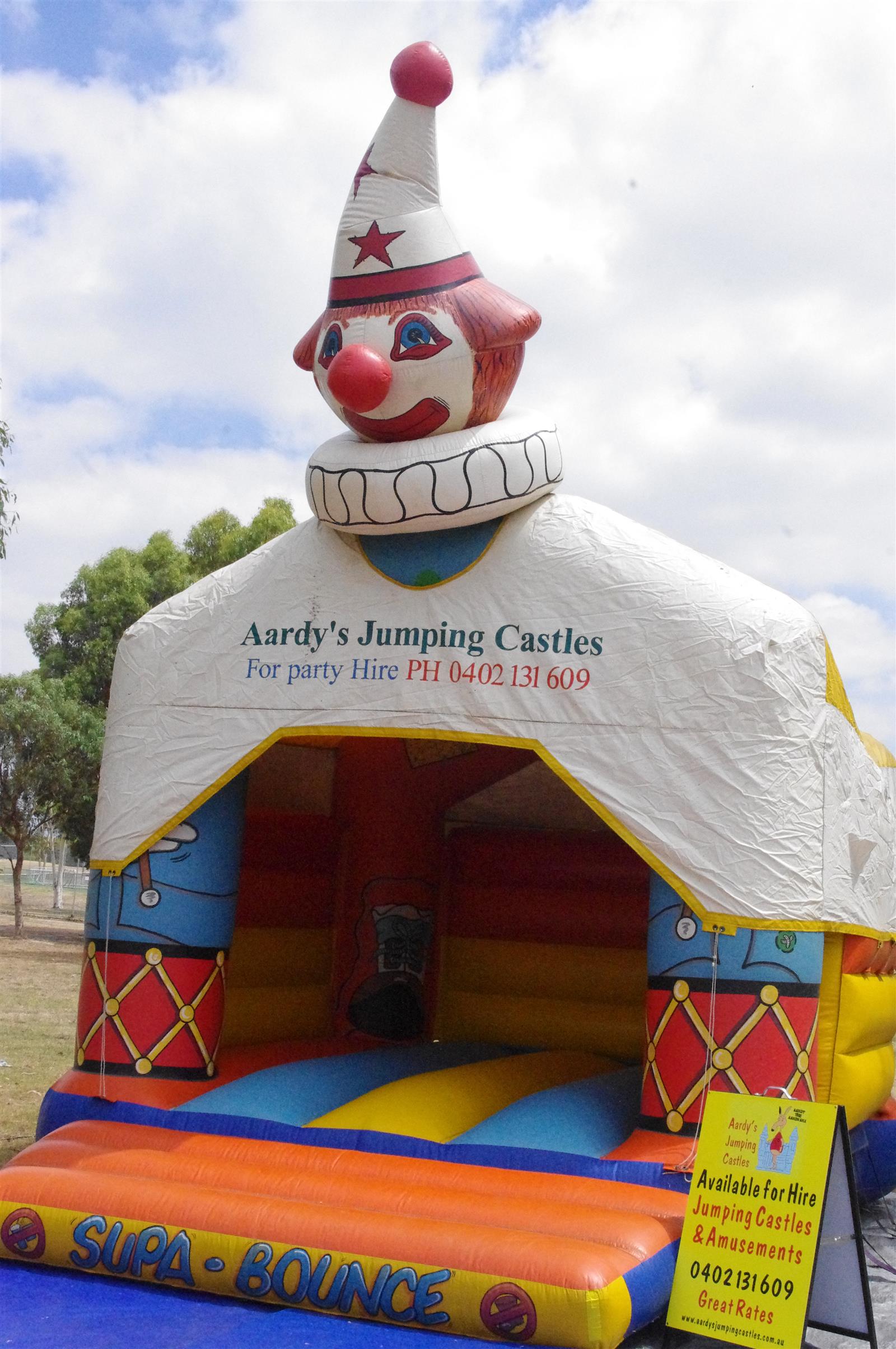 Clown Jumping Castle - Jumping Castle Hire in Melbourne, Pakenham ...