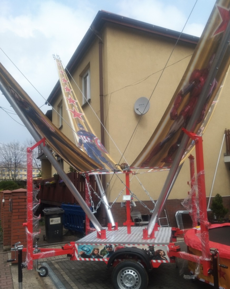 4 Round Bed Trailer Mounted Bungee Trampoline - Hire in Kilkenny ...