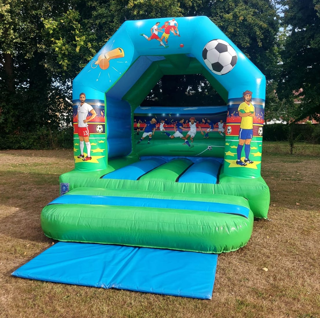 Football Castle - Bouncy Castle Hire in Nottinghamshire/Derby ...