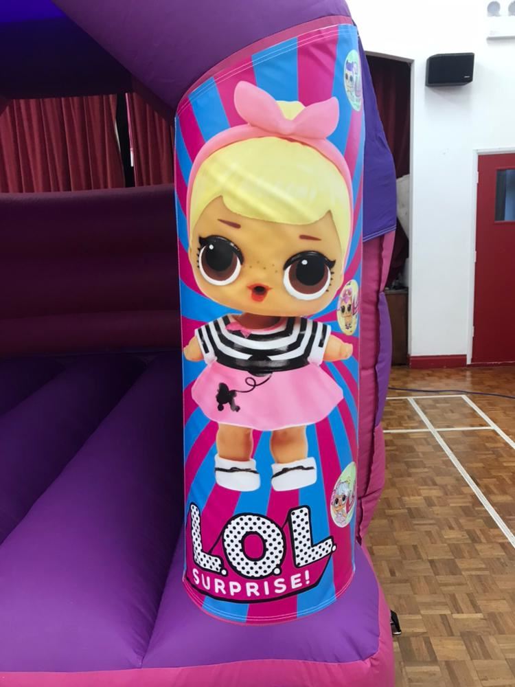 LOL Surprise Pink Bouncy Castle - Inflatable, Bouncy Castle ...