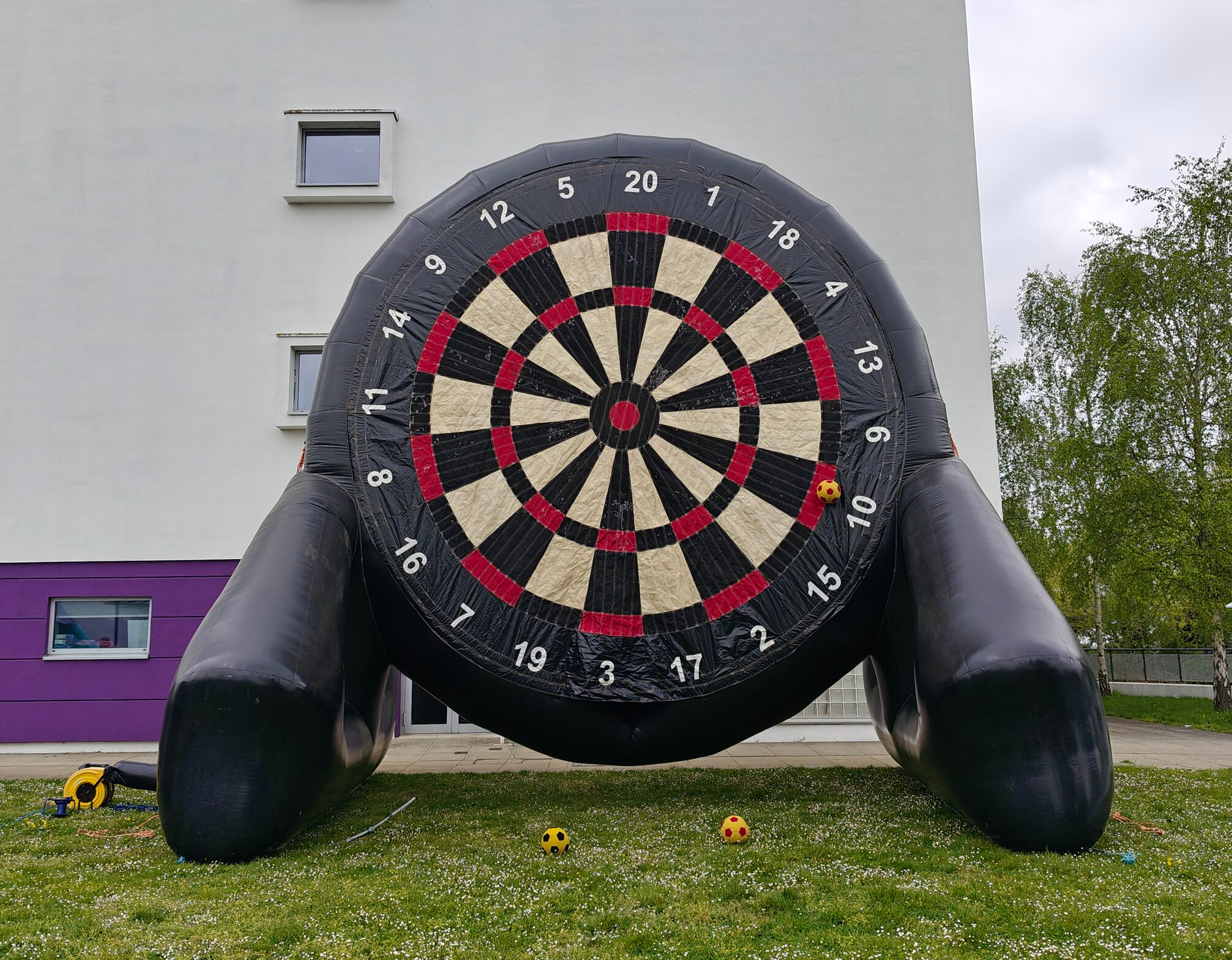 Giant Velcro Football Darts - Bouncy Castle Hire in Sevenoaks ...