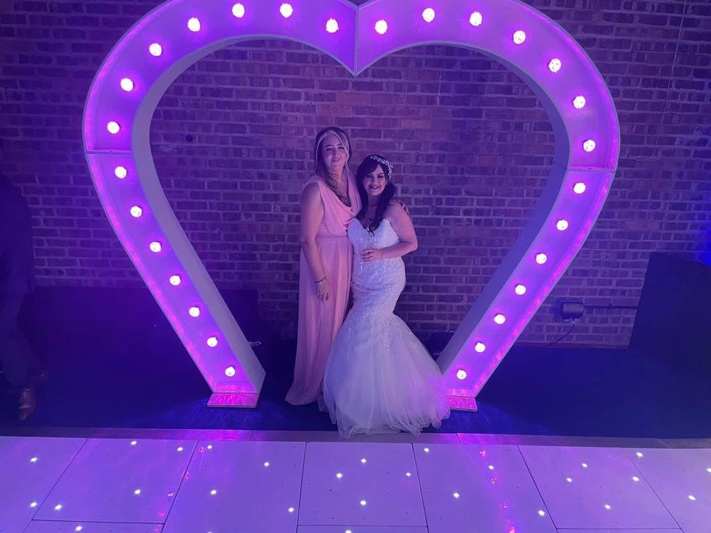 8 ft Multicolored Light Up Arch - Hire in Wirral | Package Hire Events ...