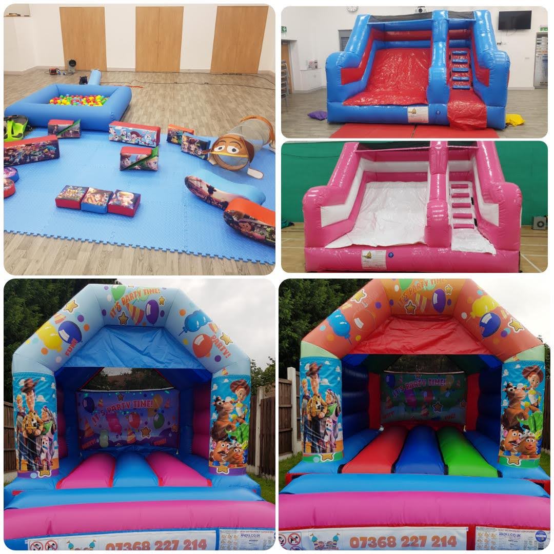 Soft Play Hire - Bouncy Castle Hire in Nottinghamshire/Derby