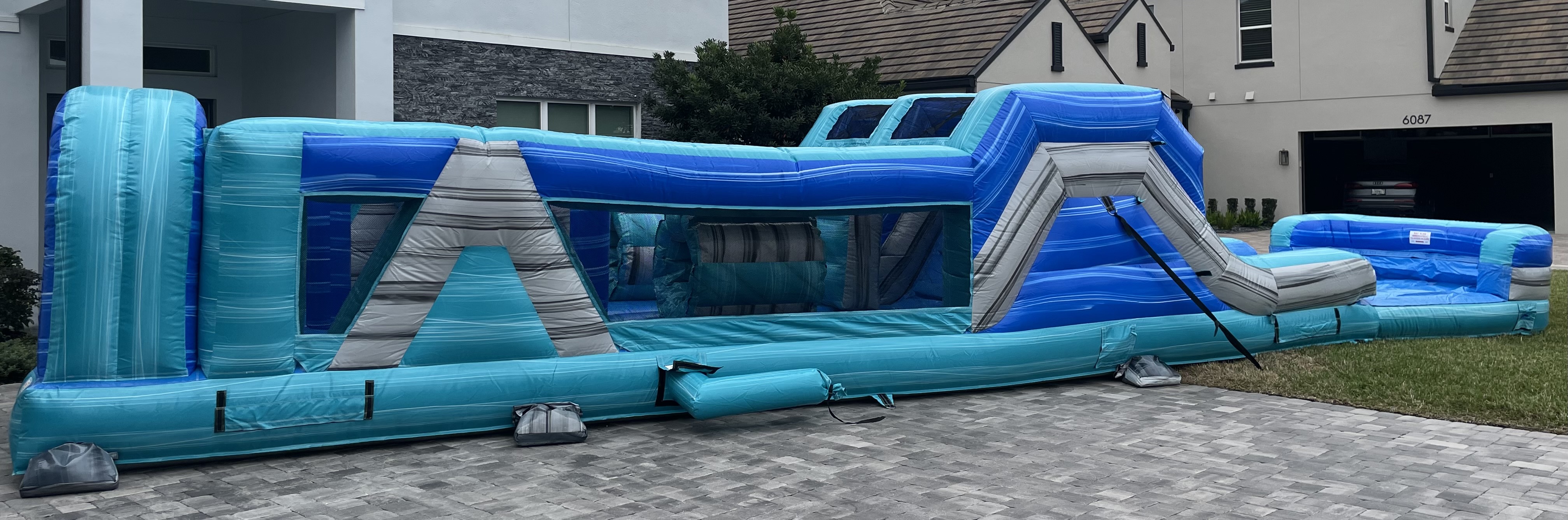 46ft Bahama Obstacle Course - Hire in Fl | Platinum Partners Party Rentals