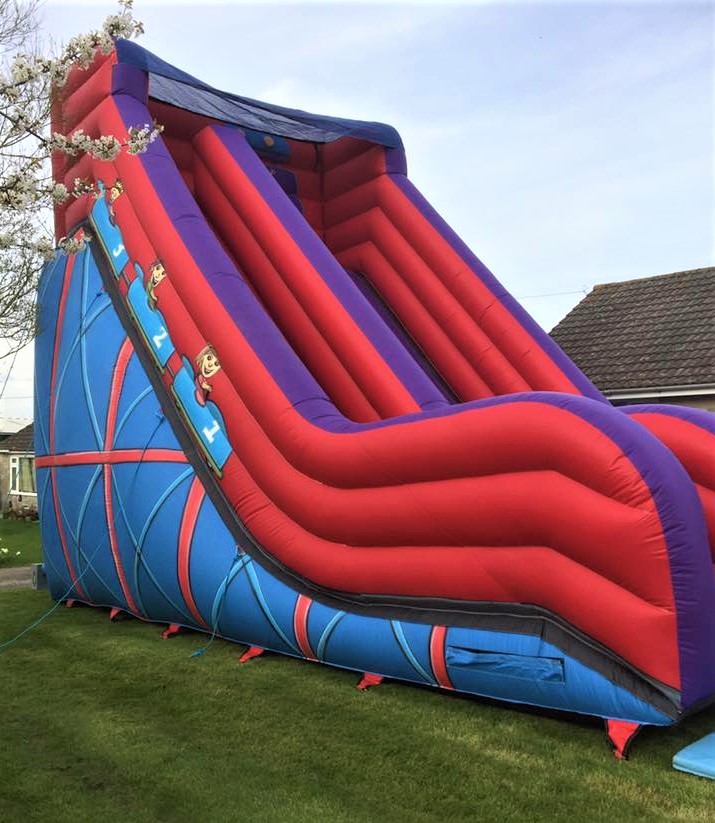 Mega Slide Hire Yeovil & Somerset | Giant Inflatable Slide