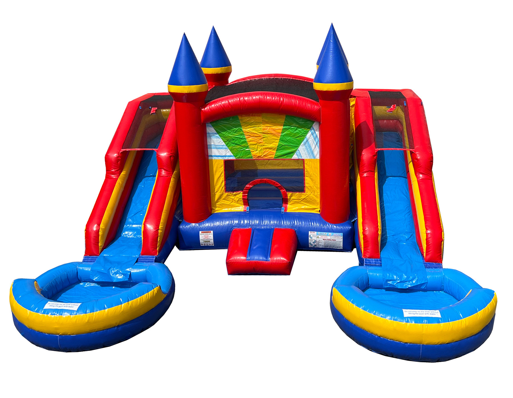 (WET) Dual Lane Crossover Combo - Party Inflatable Rentals in Texas ...