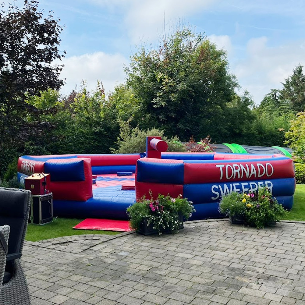 Total Wipeout Last Man Standing Sweeper Corporate Inflatable hire