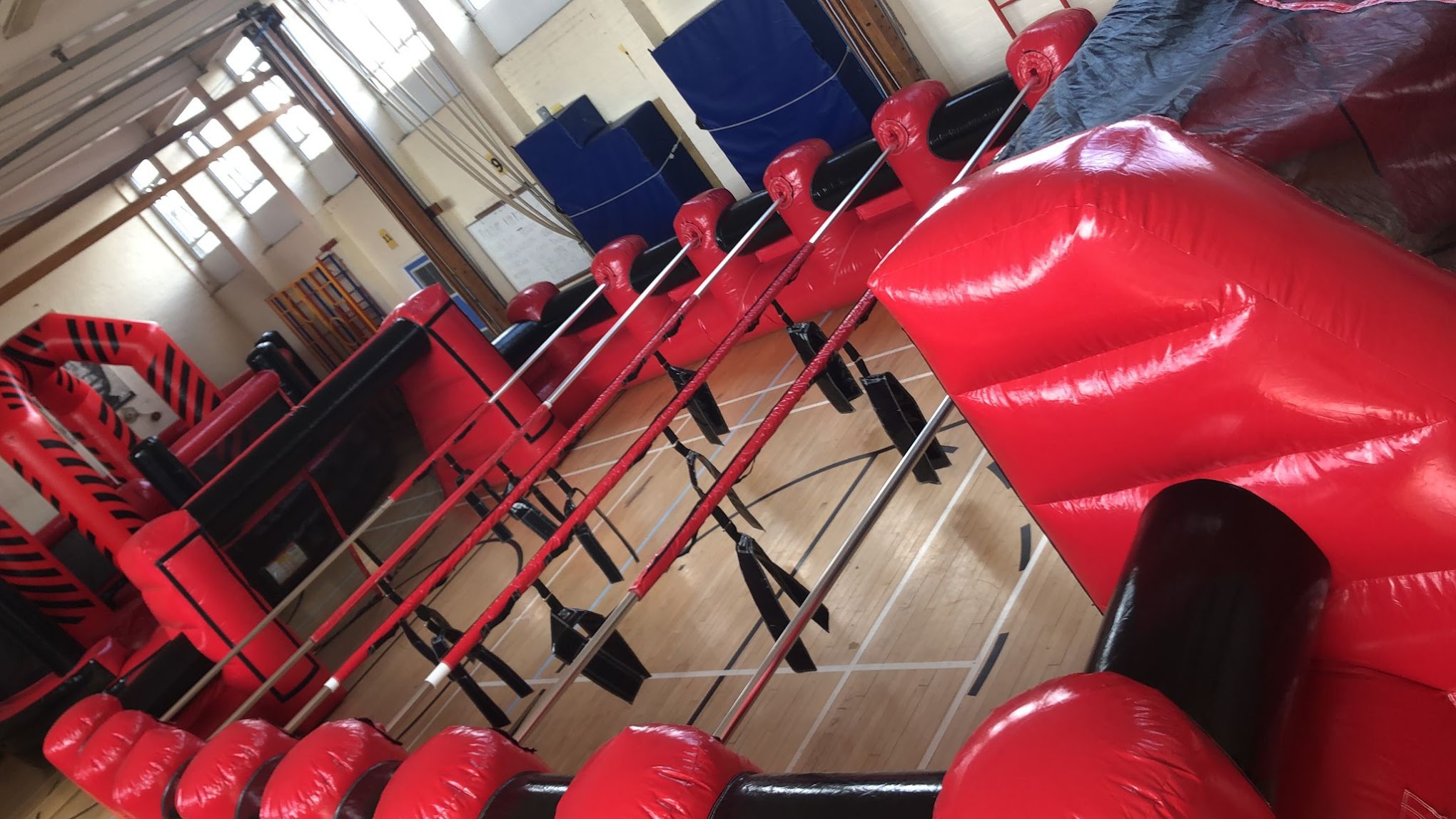 12 Player Human Football Table Hire - Inflatable, Bouncy Castle ...