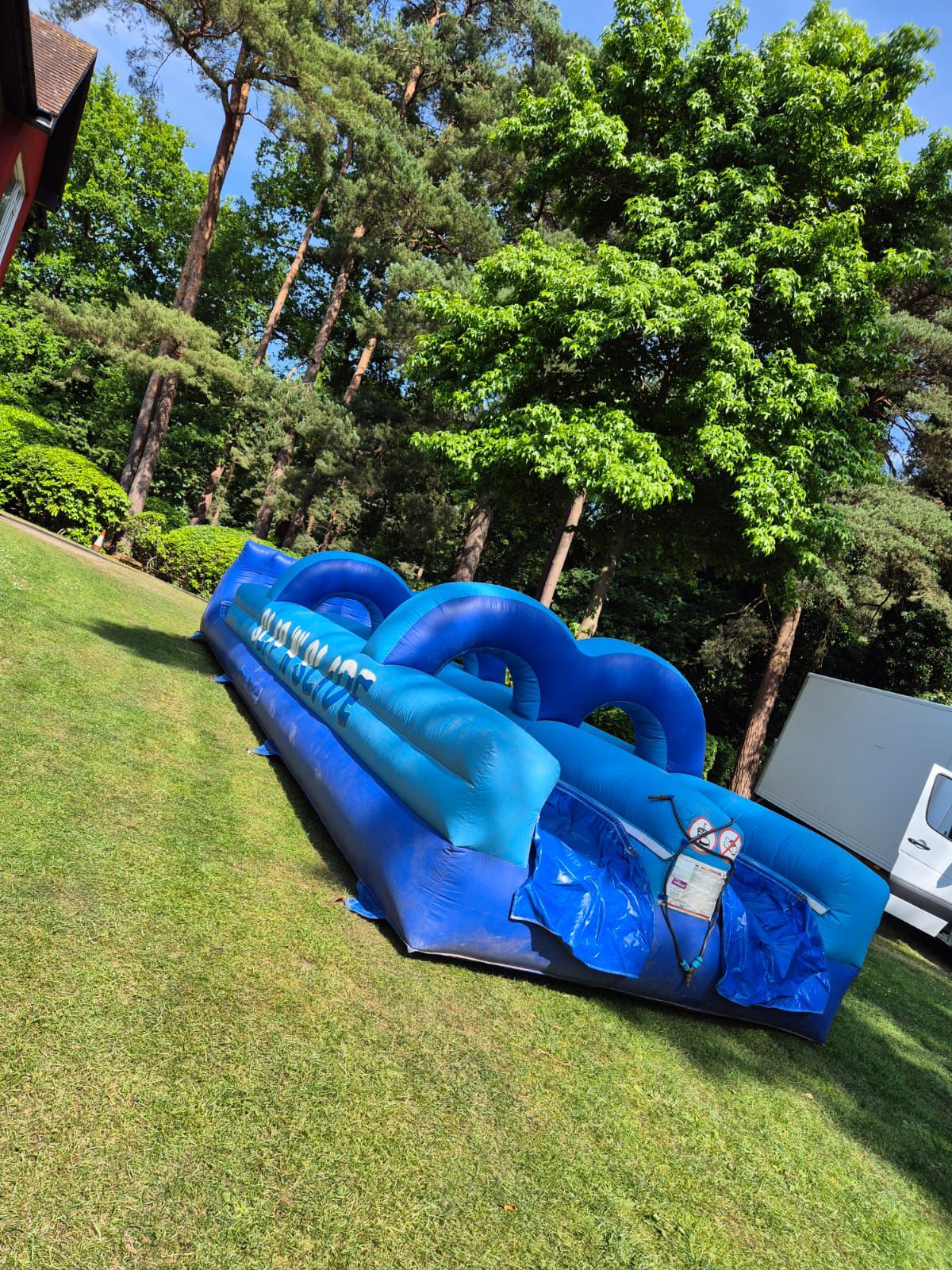 Slip And Slide Water Chute Hire Essex & London, 30ft Long
