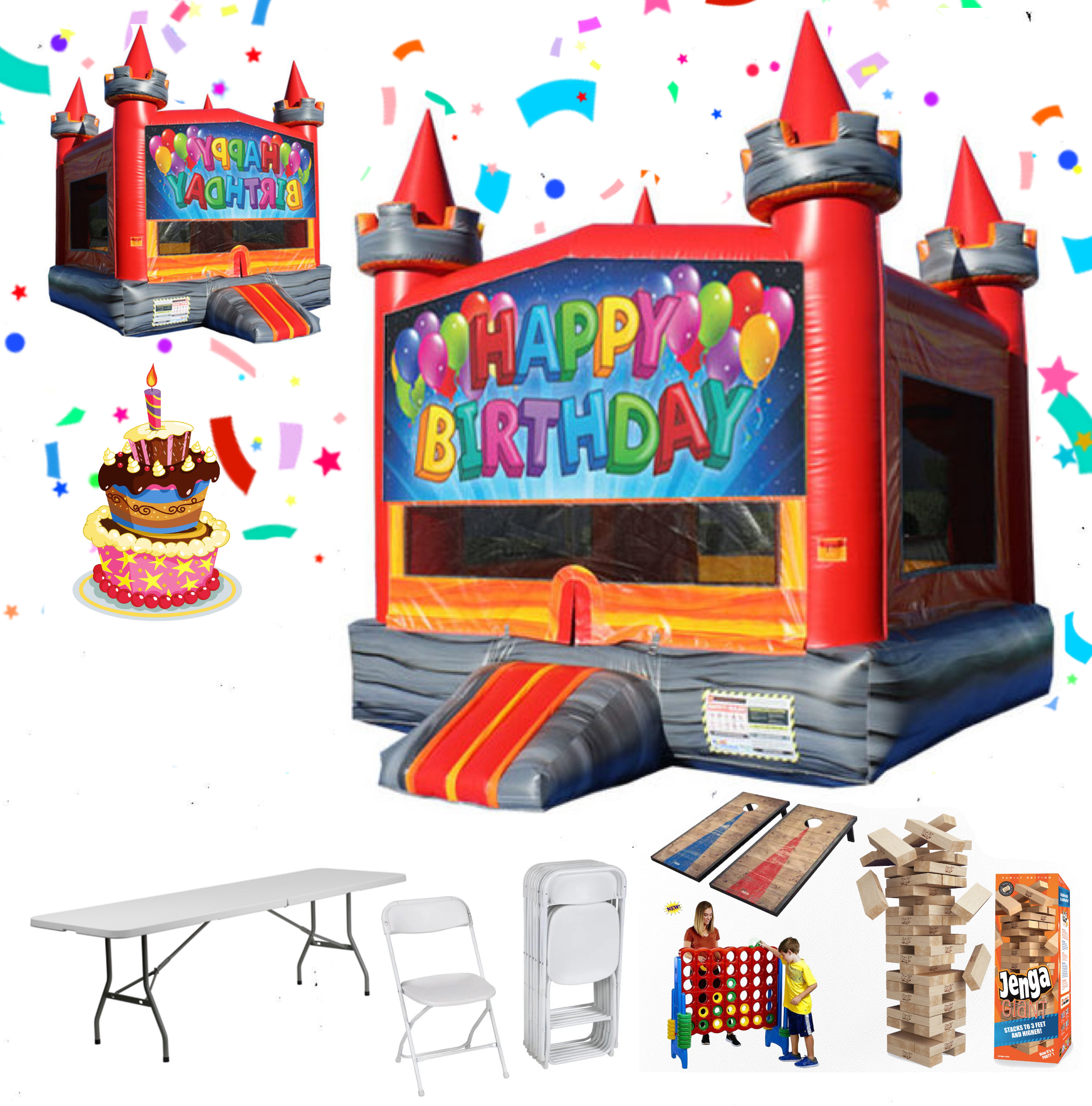PARTY PACKAGES - Rentals in ca | New Era Party Rentals,LLC
