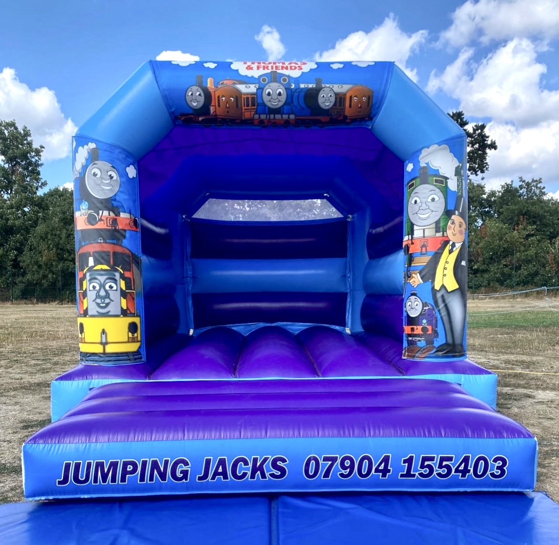 Thomas & Friends 11x15 Velcro castle - Bouncy Castle Hire in Bromley ...