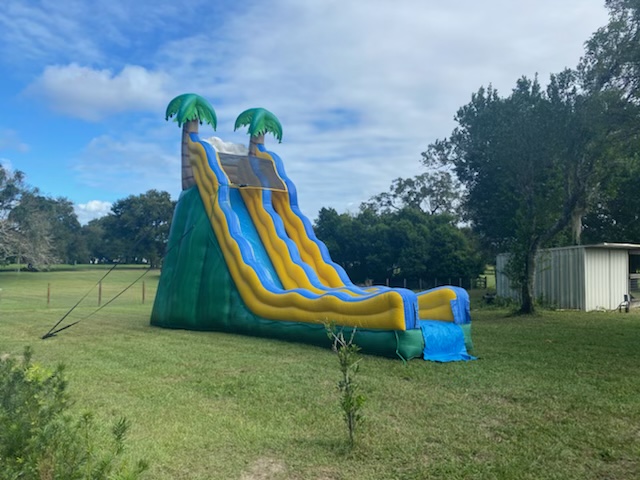 Tropical Dry Slide - Rent in Florida | Seminole Slides and Such