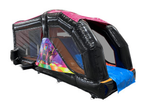 Disco Fun Run Assault Course - Hire in Newbury, Reading | bouncy kingdom