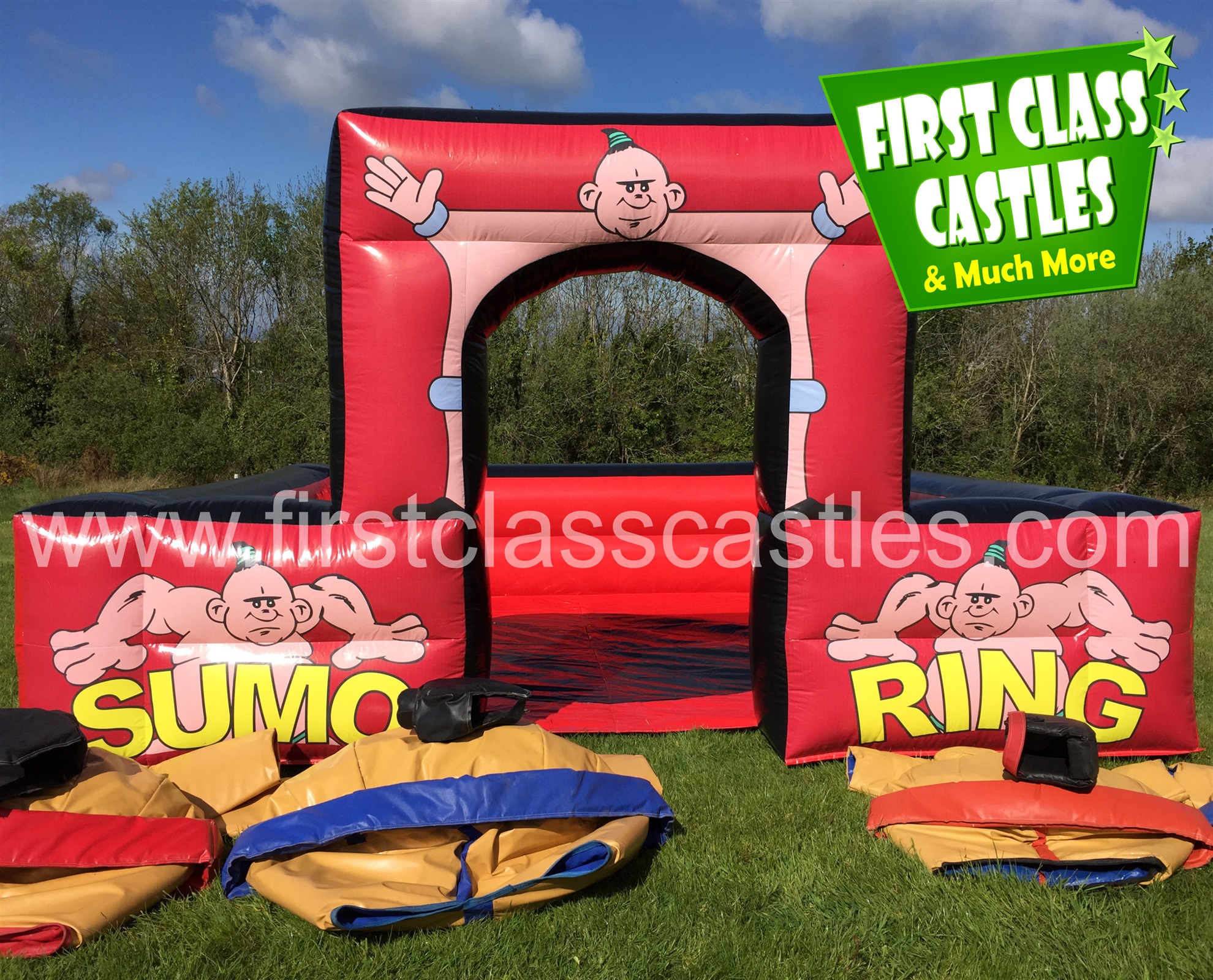 Inflatable Game Hire | Sumo Suits | Gladiator Wrestling | Bungee Run ...