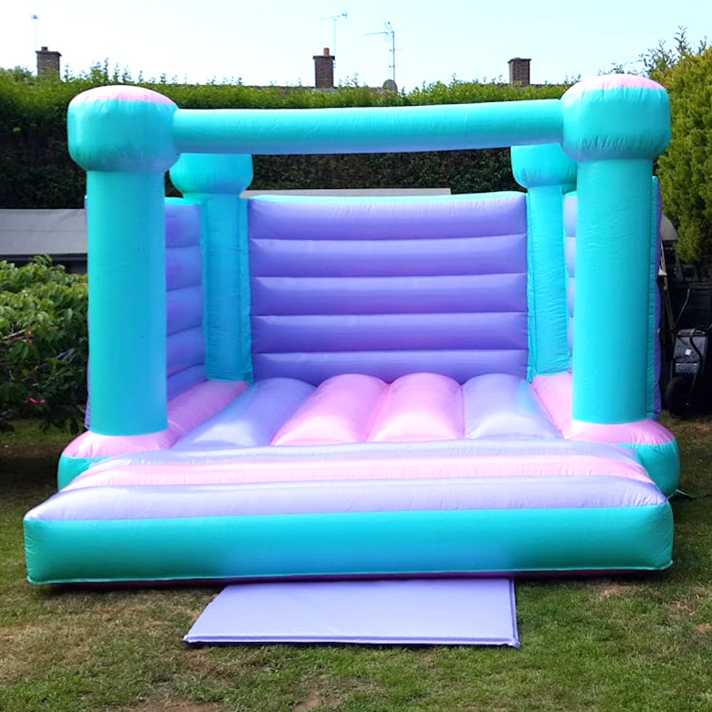 Pastel Bouncy Castle - Inflatable, Bouncy Castle, Entertainment & Party ...