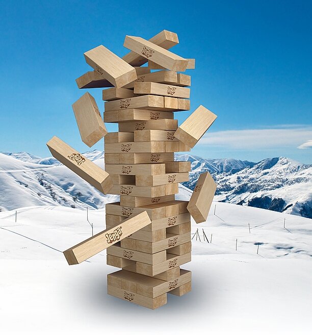 Giant Jenga - Bounce House Rental, Laser Tag, Water Slide Rentals, in ...