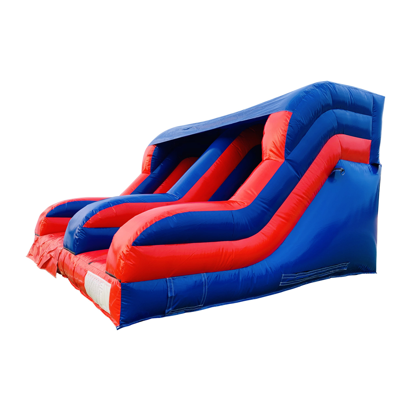 BBOL-216v2 -12x12x8ft -5ft Platform Junior slide - (Red & Blue) (VPC ...