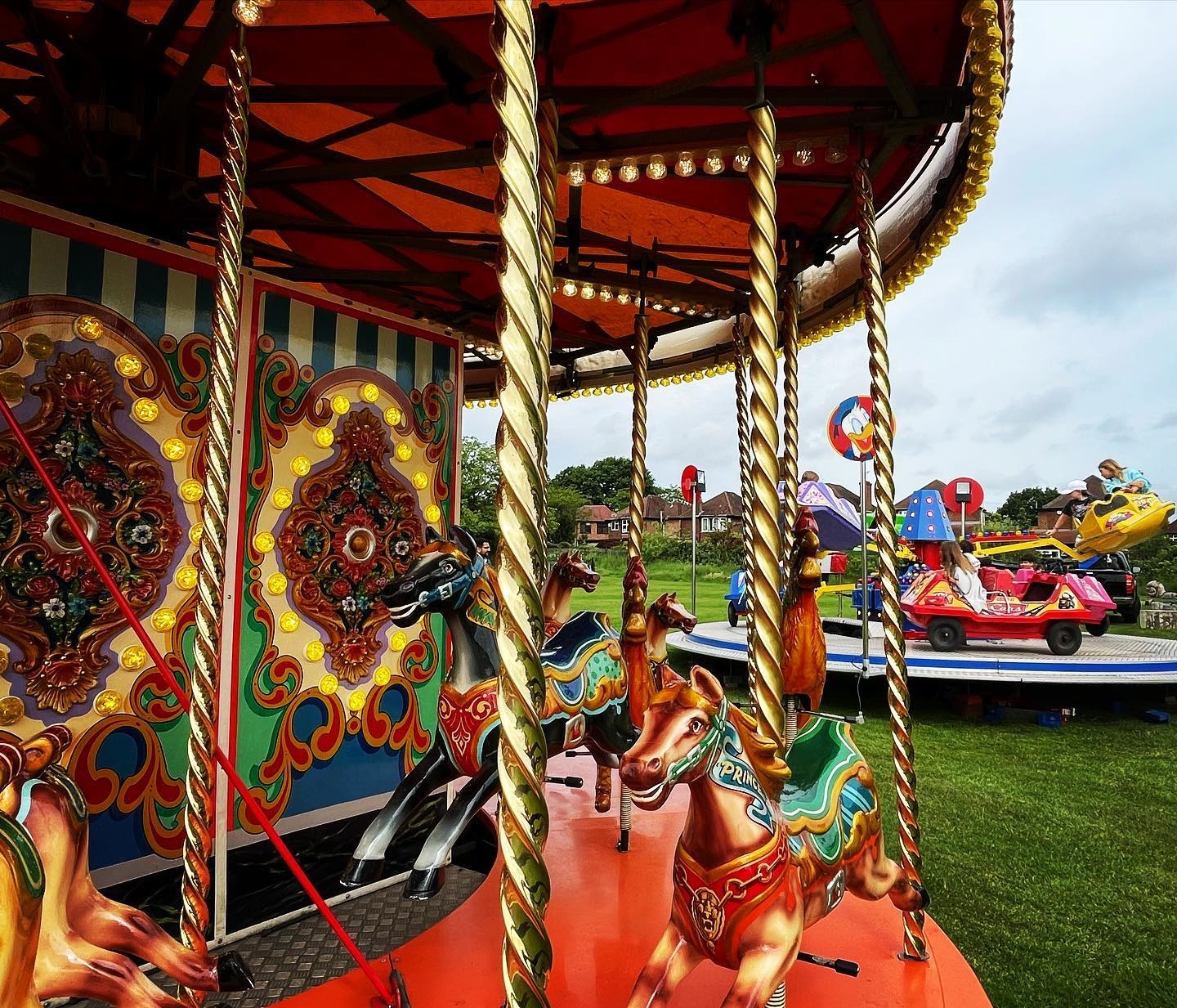 Children's Victorian Carousel Hire | Kids Funfair Ride Rental UK