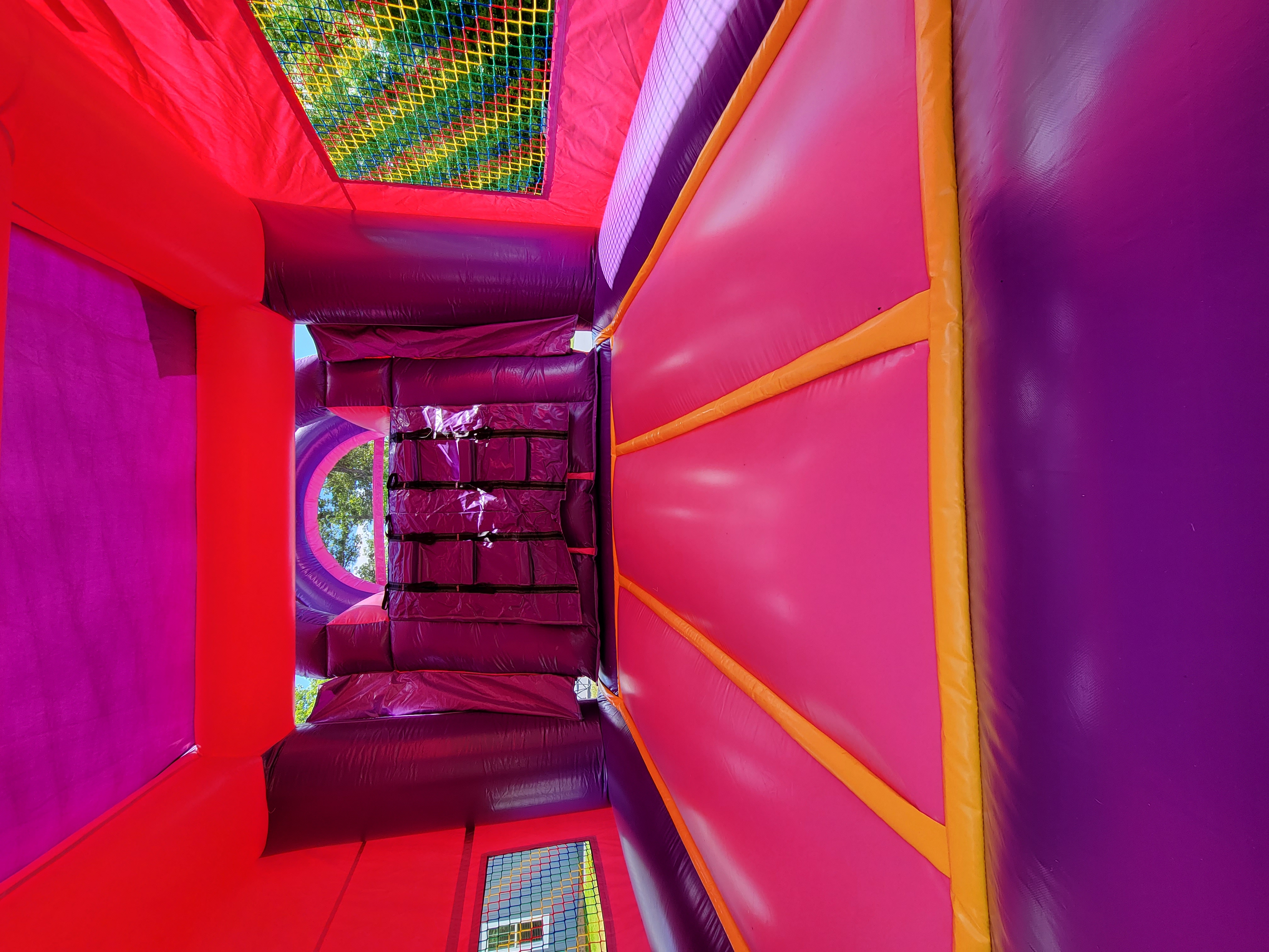 Purple Castle Bounce with Bumper - Bounce House Rentals in Danville ...