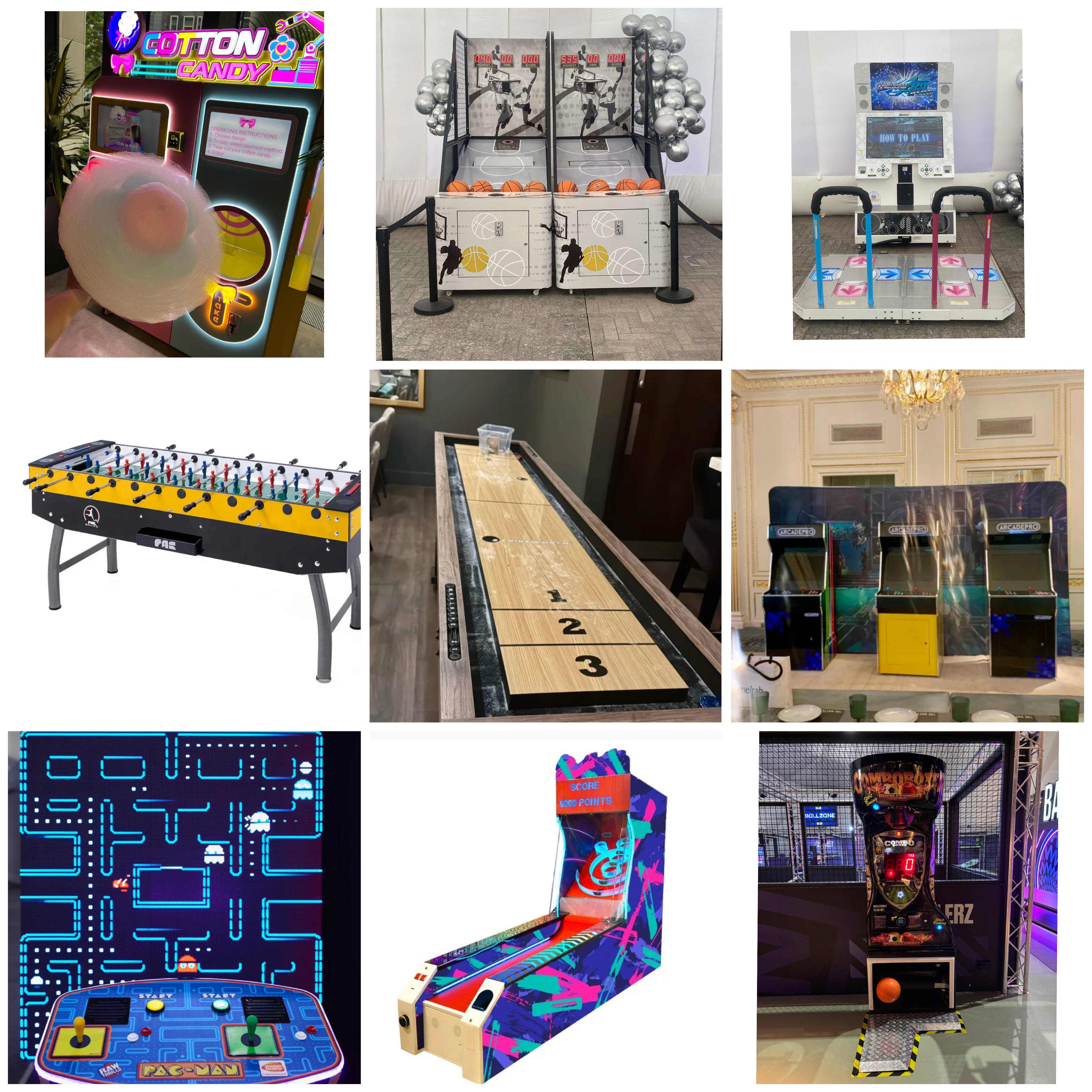 Arcade Machine Rental | Hire Arcade Games for Events & Venues
