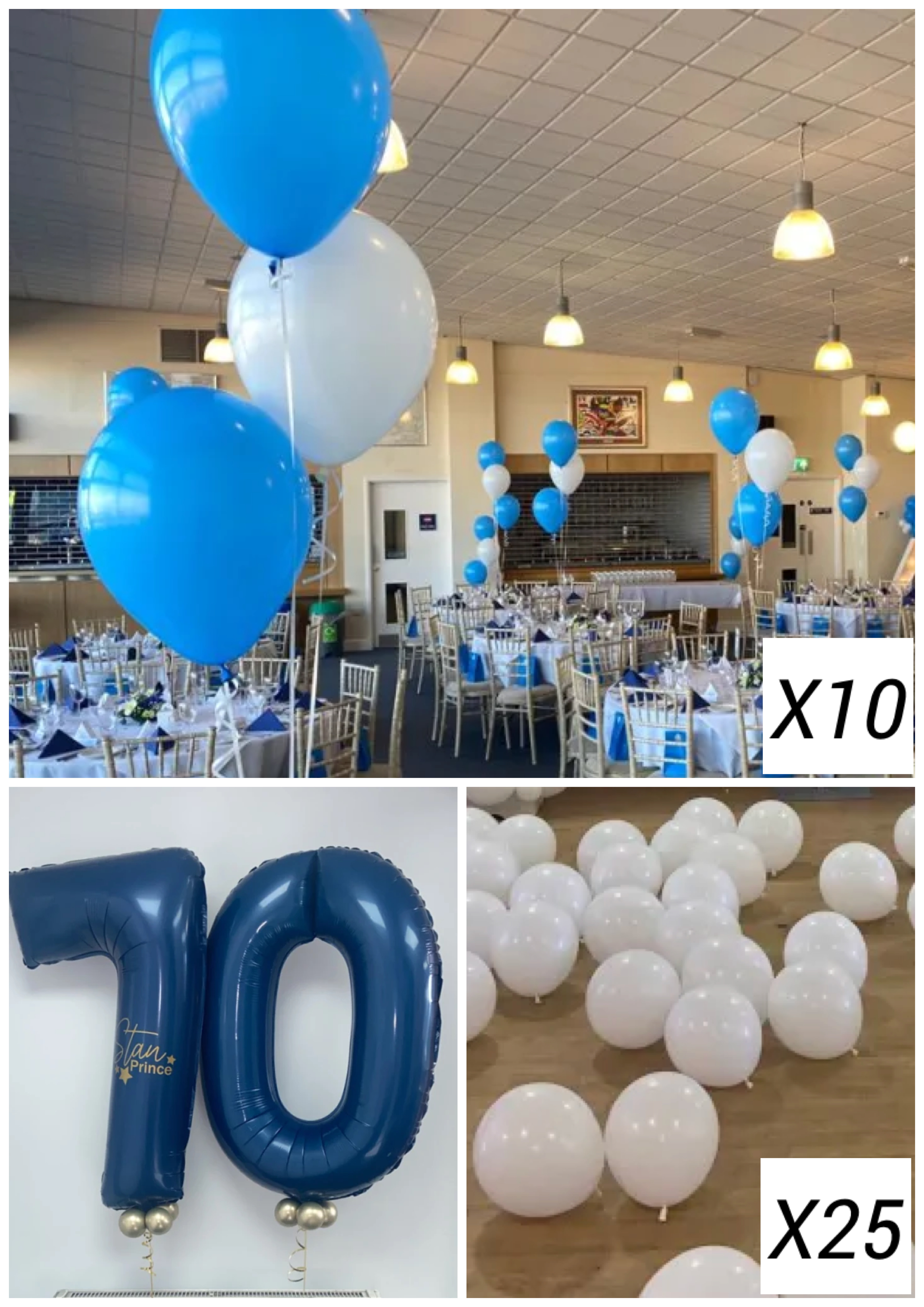 Helium Balloons - Hire, Balloon Displays, Bouncy Castle, Soft Play in ...
