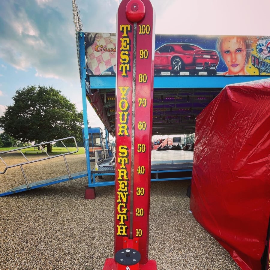 Test Your Strength Strongman Machine Hire | Funfair Games