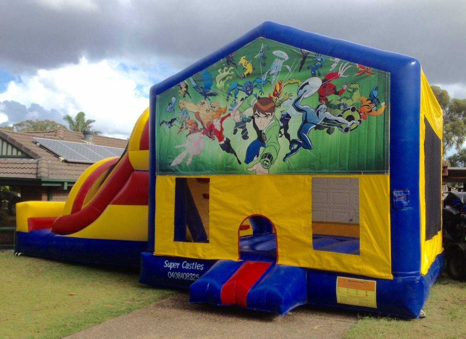 Large Banner Castles - Jumping Castle Hire Brisbane, Jumping Castle ...