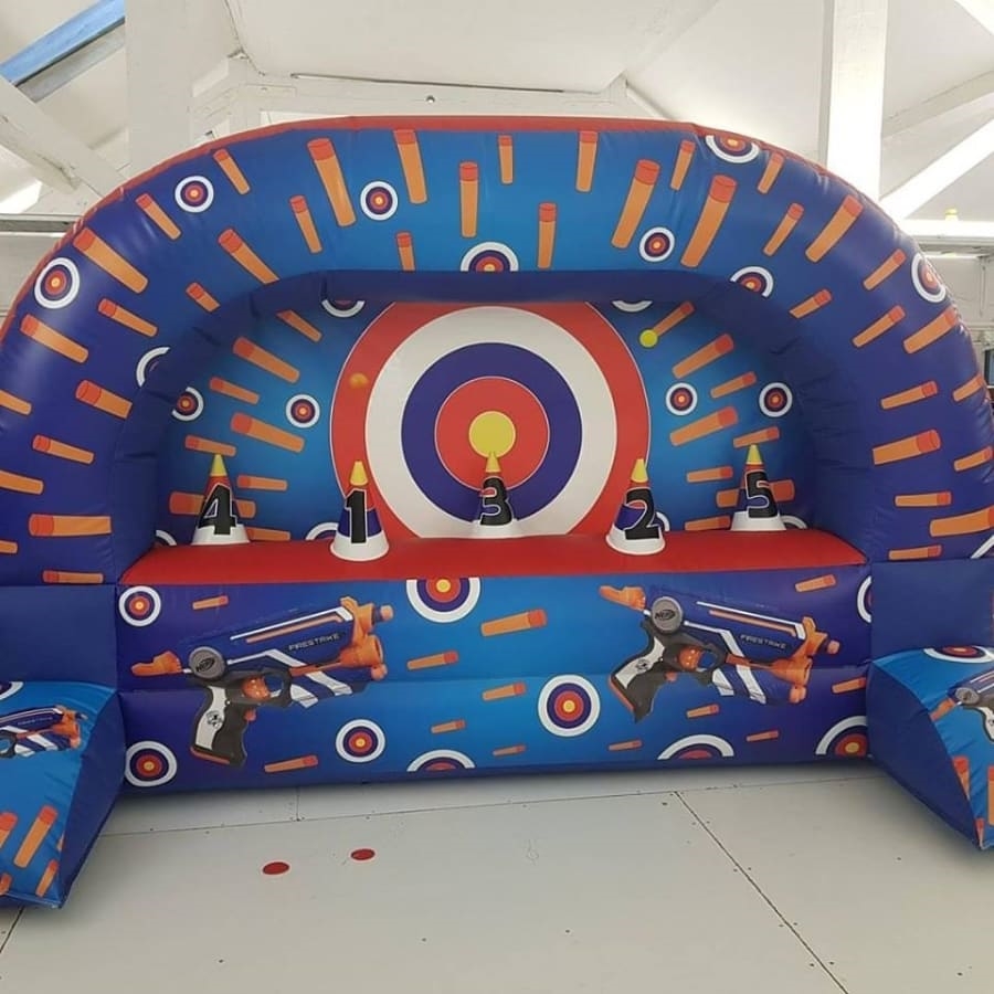 Inflatable Nerf Tag Shooting Range