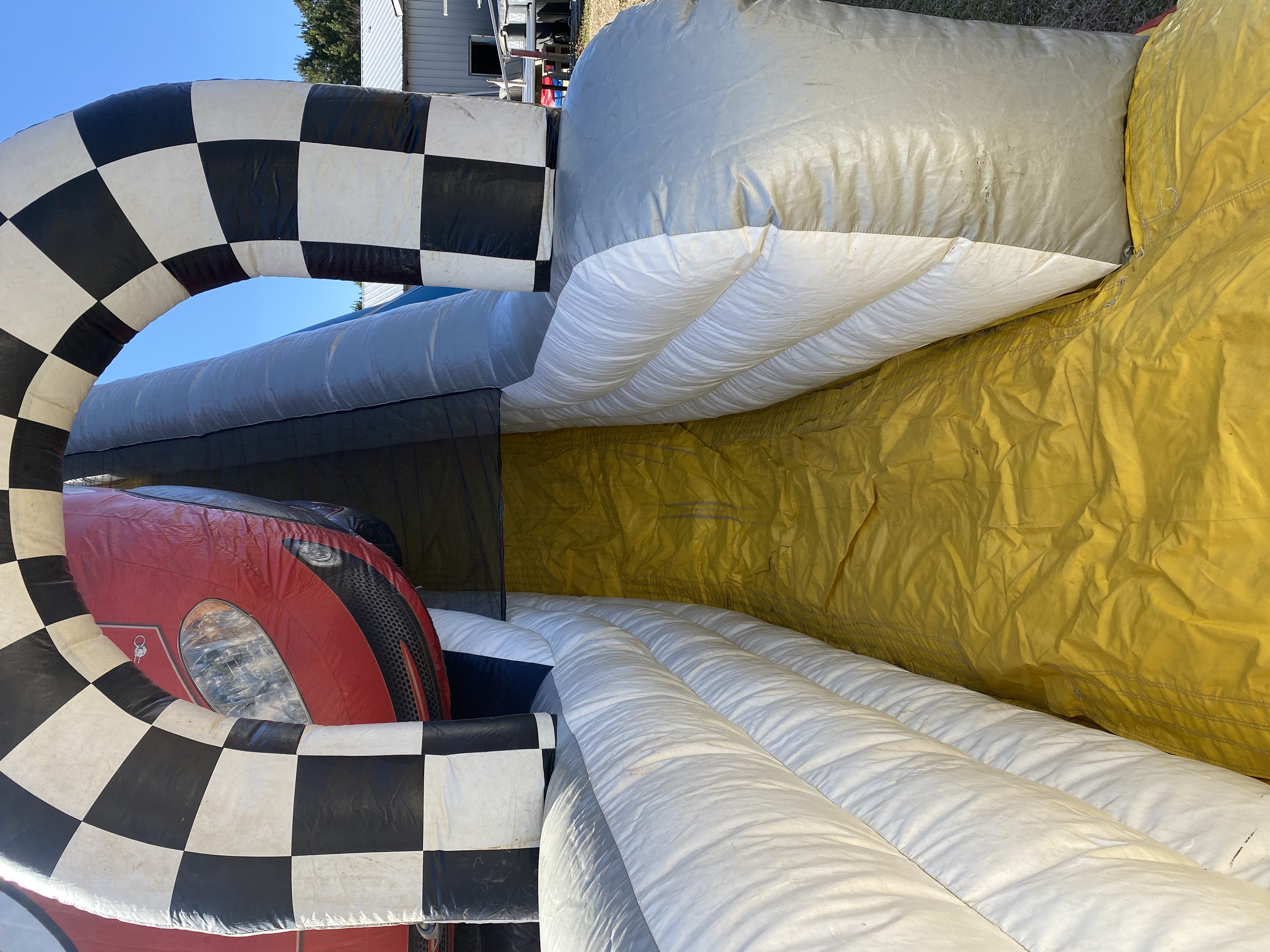 Dual Lane 26ft Victory Lane Slide | CC's Inflatables and Event Rentals