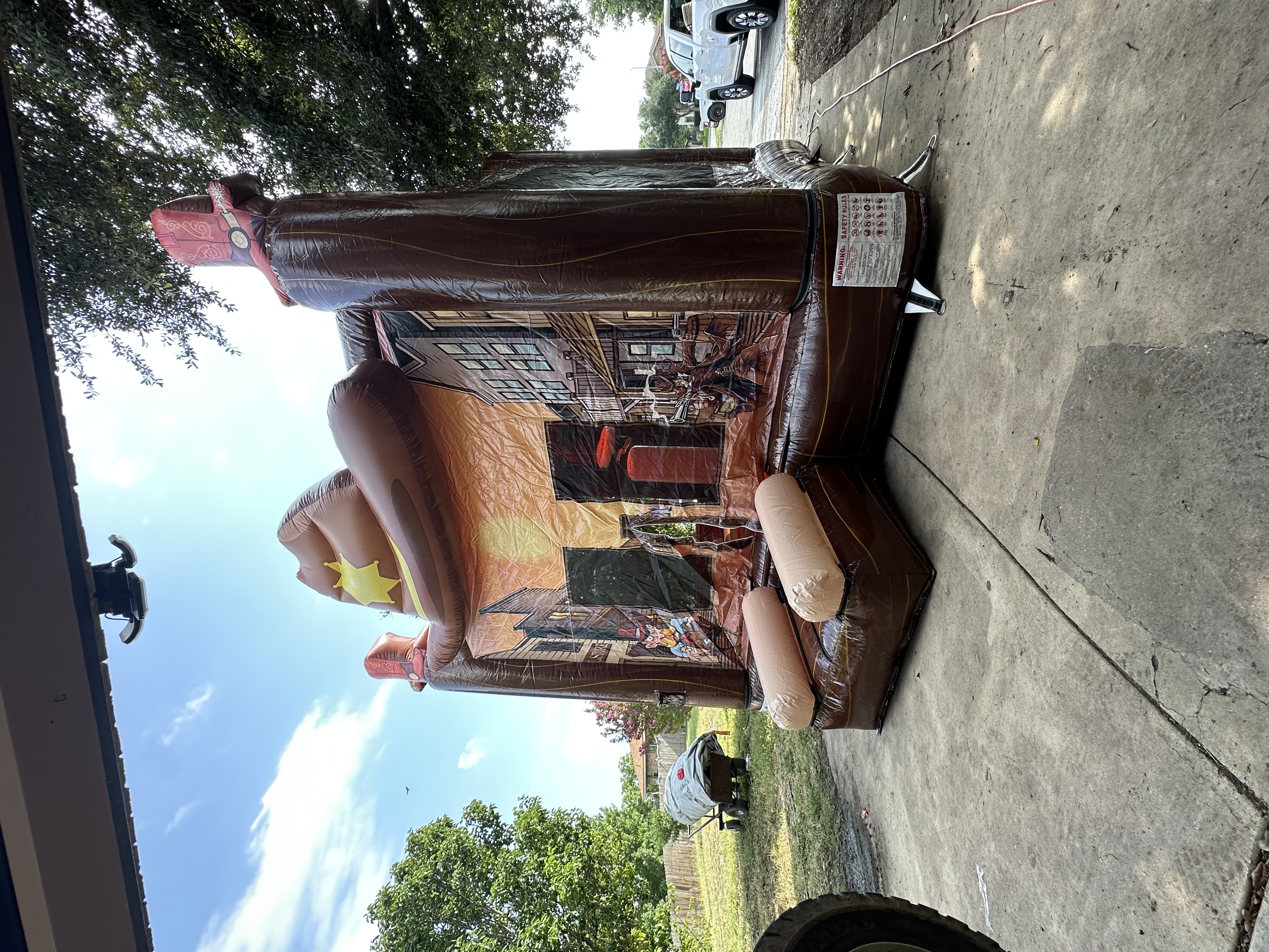 Western Castle - Rental in San Antonio | Jump And Ride Party Rentals