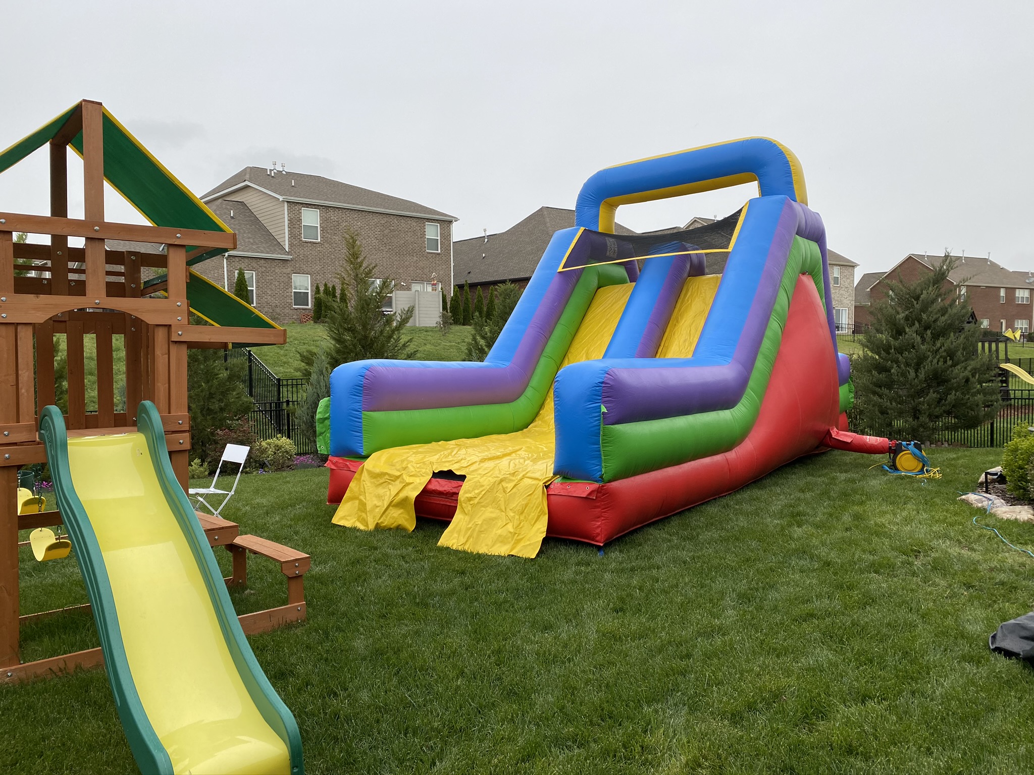 Rock-Climb-Slide (dry slide) - Inflatable Bounce Houses & Water Slides ...