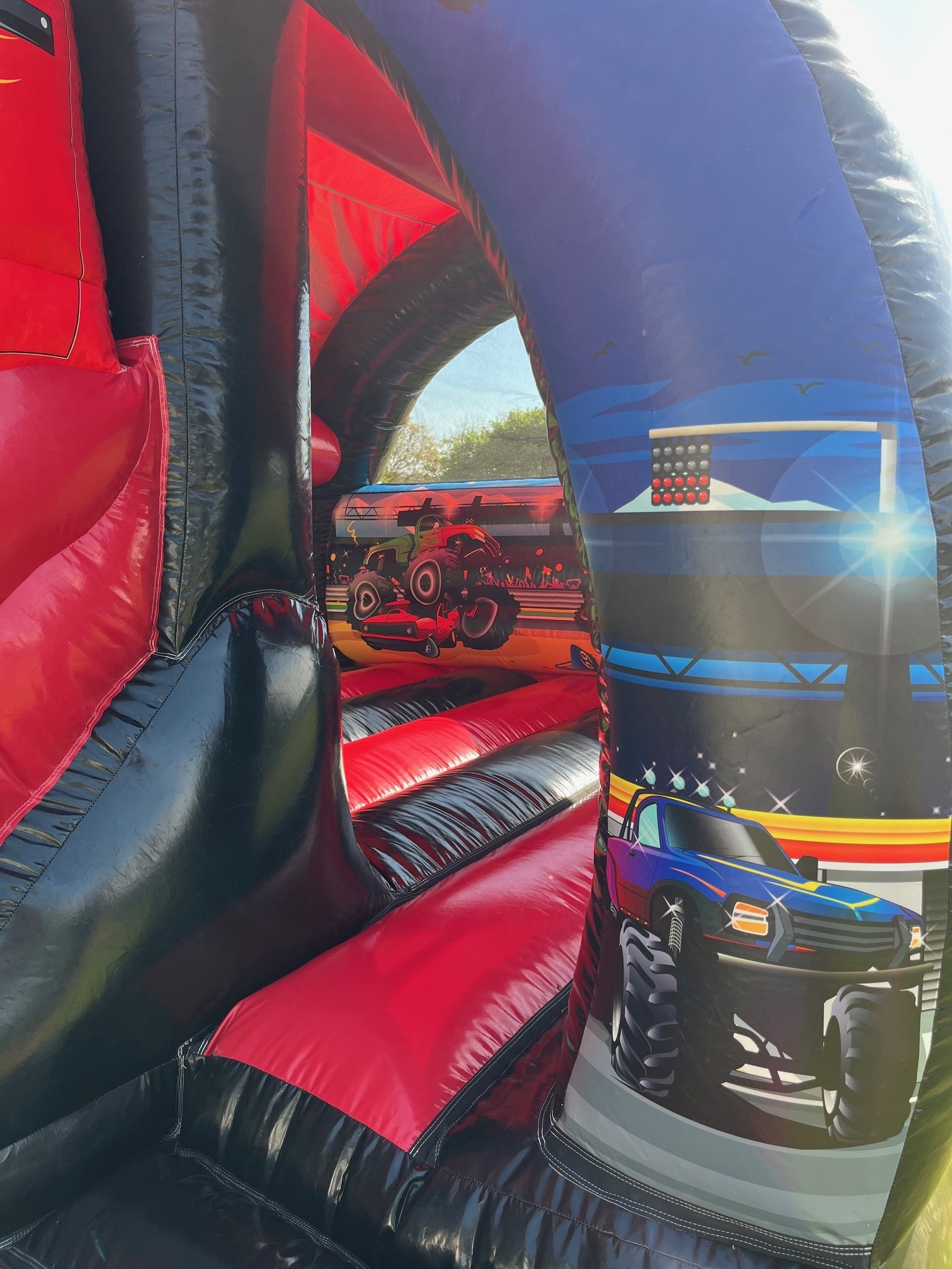 3D Monster Truck Jump and Slide - Bouncy Castle Hire, Event Hire ...