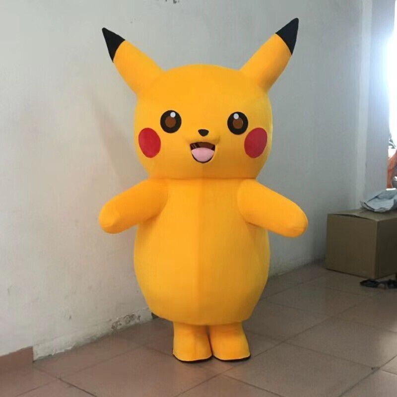 Pikachu mascot - Hire in north east of east | Candy Kids Entertainment