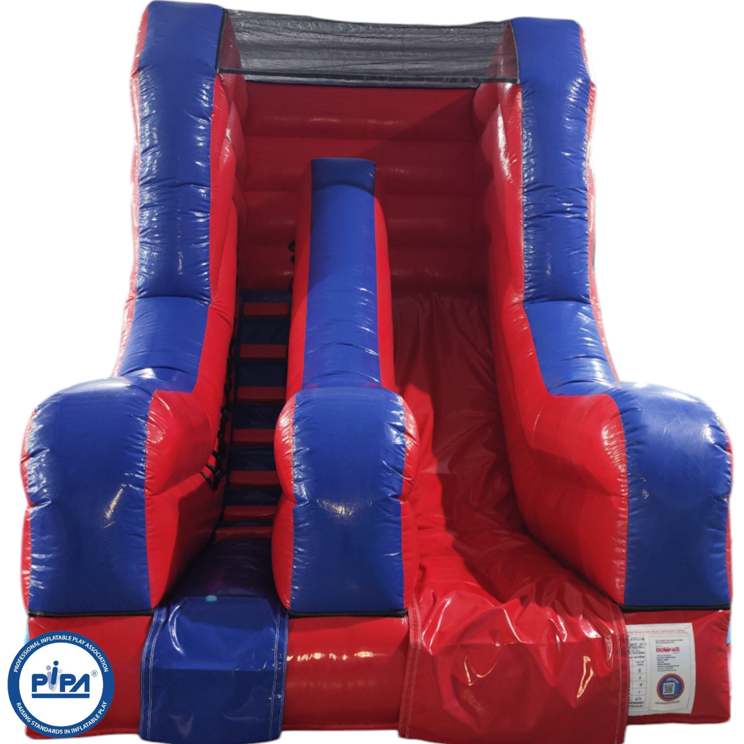 BBOL-100Z-MK1 - 15x10x13ft - 6.5ft platform Super slide - (Red & Blue ...