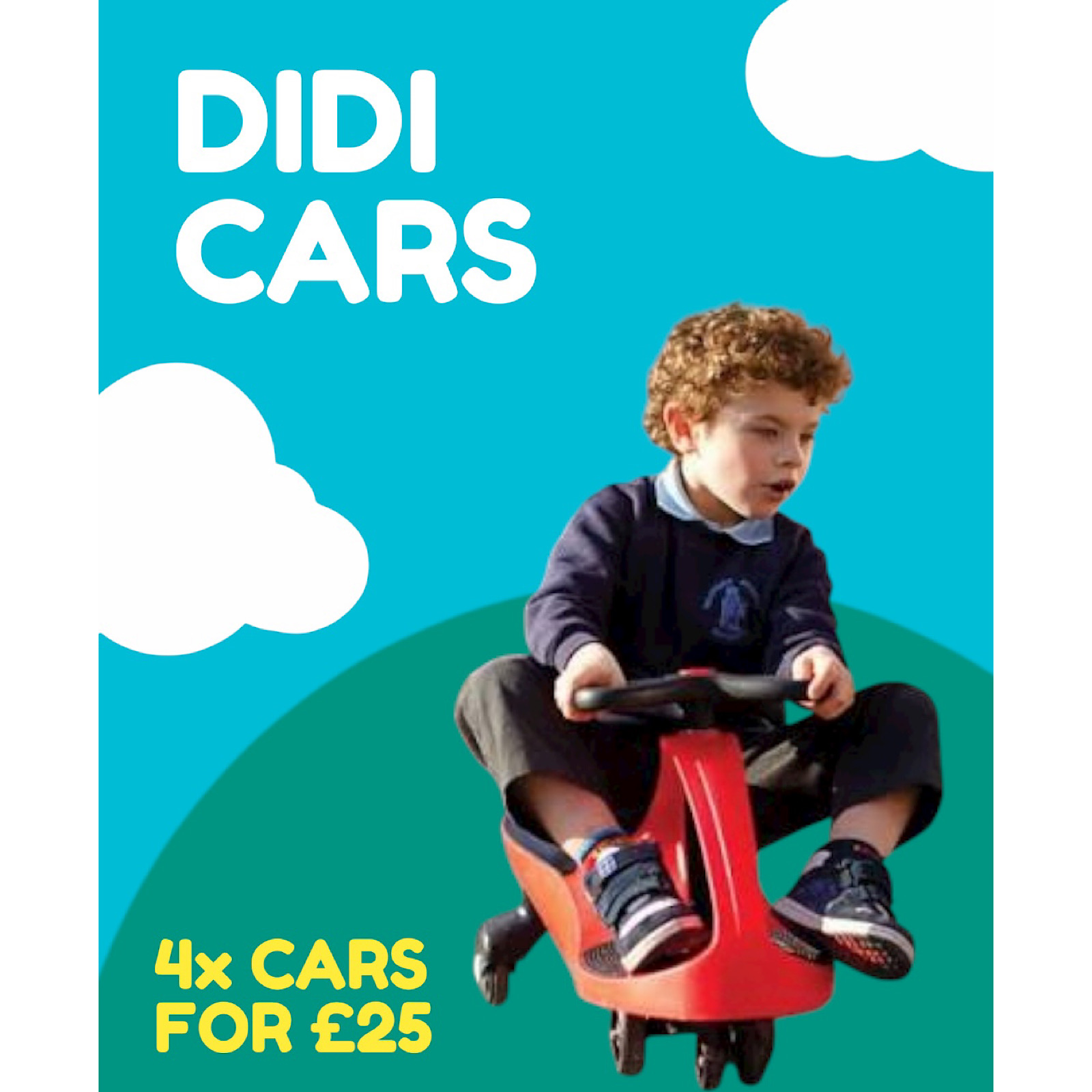 4x Didi Cars - Bouncy Castle Hire in Leeds, Wakefield, Wetherby ...