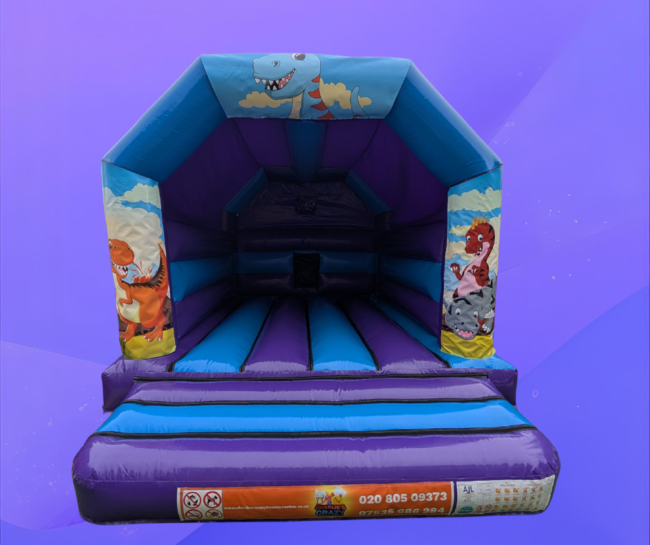 Purple & Blue Castle - Inflatables Hire in London, greenwich , charlton ...