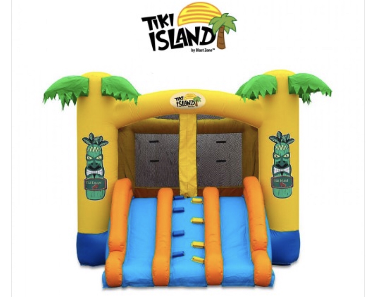Tiki Island Dual SlideBounce House - Inflatable Hire in Arkansas ...