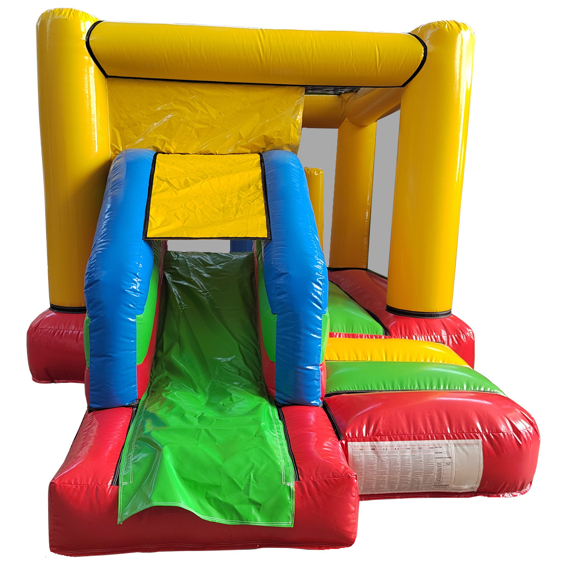 BBOL-245 - 11x16x9ft - Netted Mini Bouncer Combo (Red, Yellow, Green, L ...